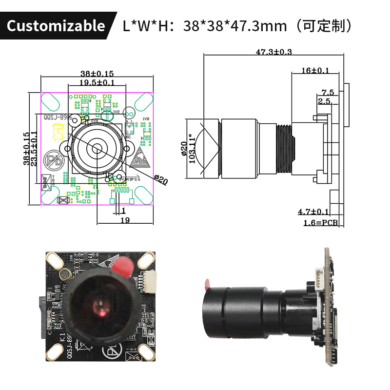 Dogoozx HD 1080P SC2210 HDR H.264 Long Focus Hunting Camera Starlight ...